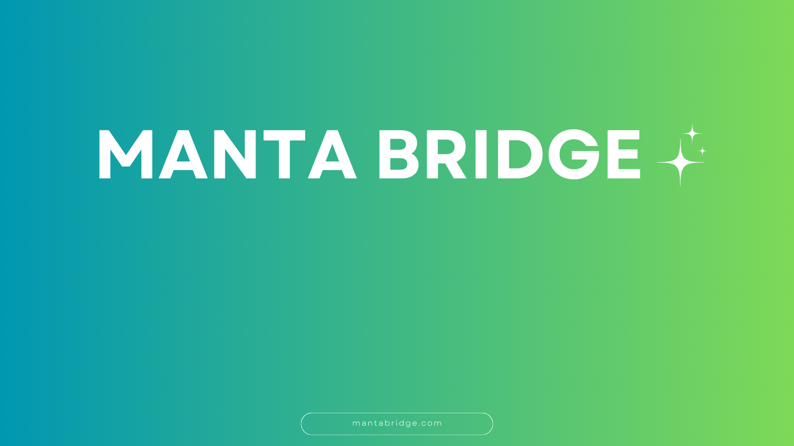 Manta Bridge™ | Home Website